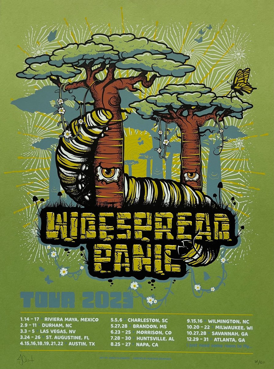 Widespread Panic 2023 Tour | Home Team Graphics