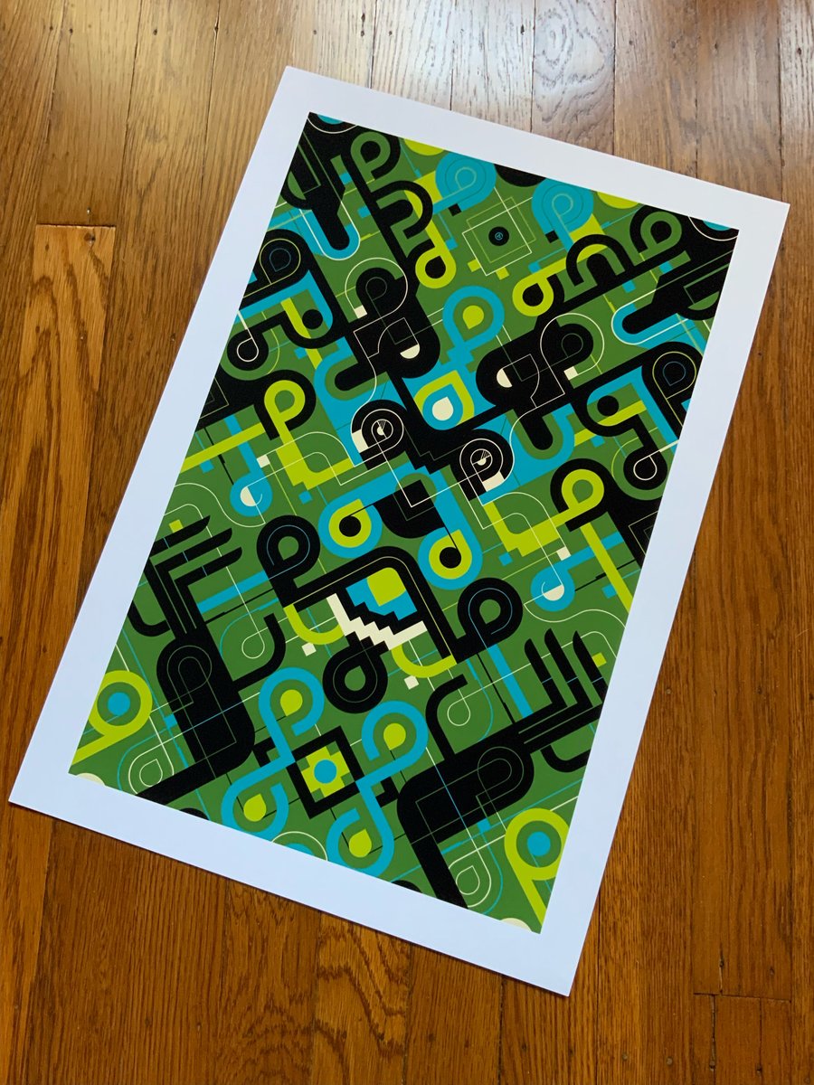 Machine Elf 5 Print | Allen Crawford