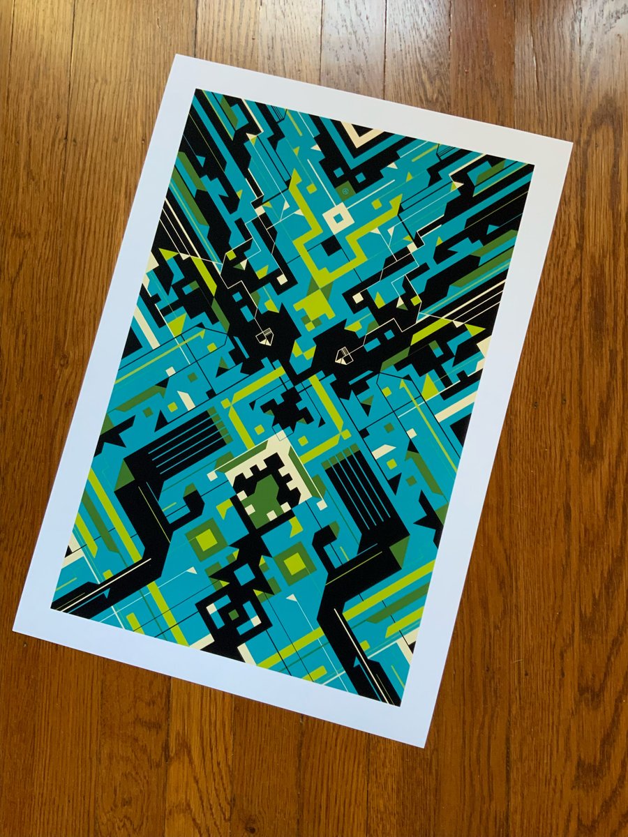 Machine Elf 6 Print | Allen Crawford