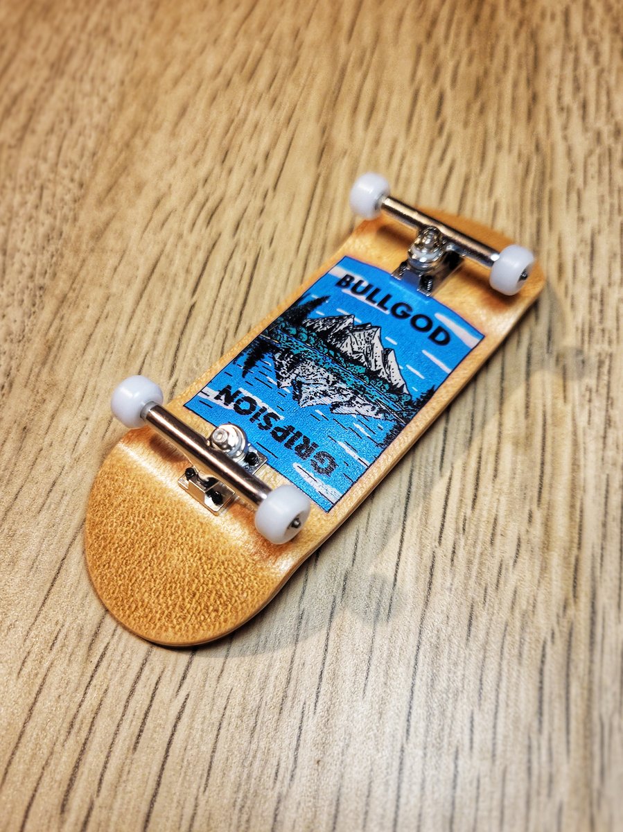 NEW Gripsion's Reflection | Symmetric Graphic 🏔️ | BULLGOD Fingerboards ...