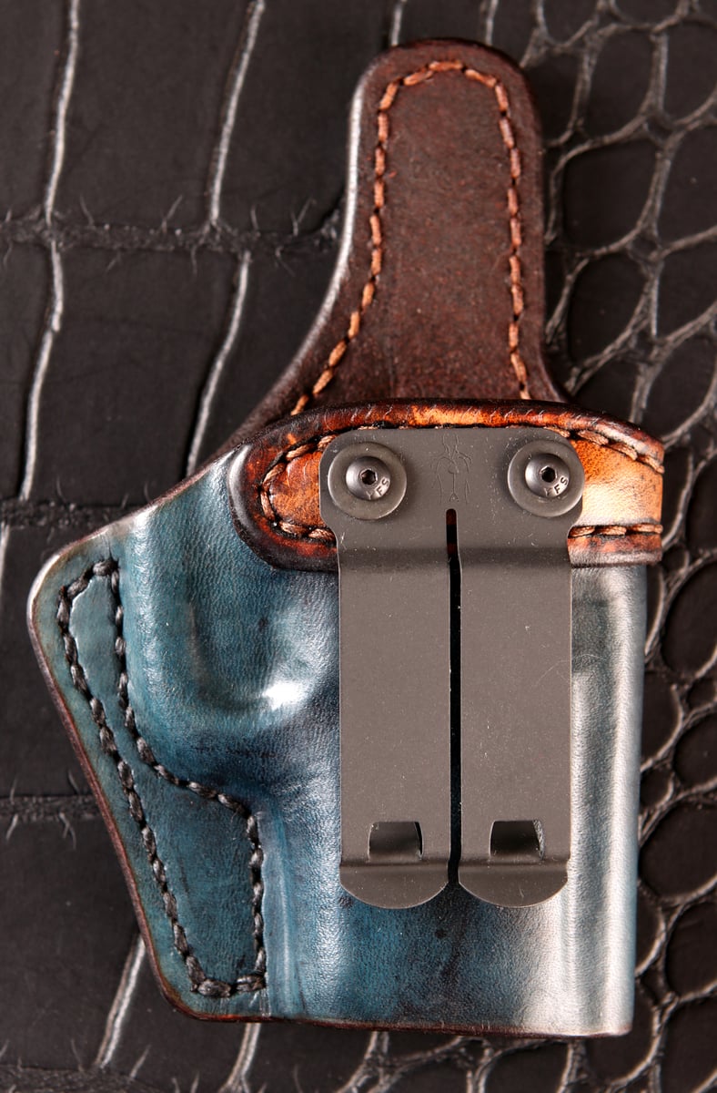 SIg P365 IWB holster with DCC clip. | Wolf Mountain Leather