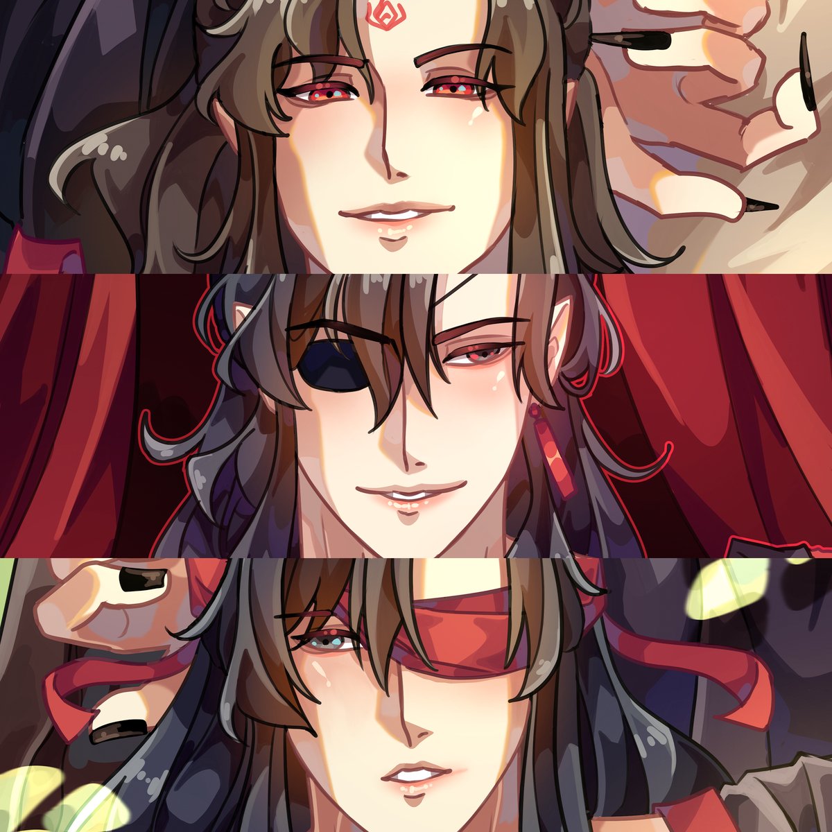 Demonic Trio 3D Mousepads | Yiling Gaytriarch