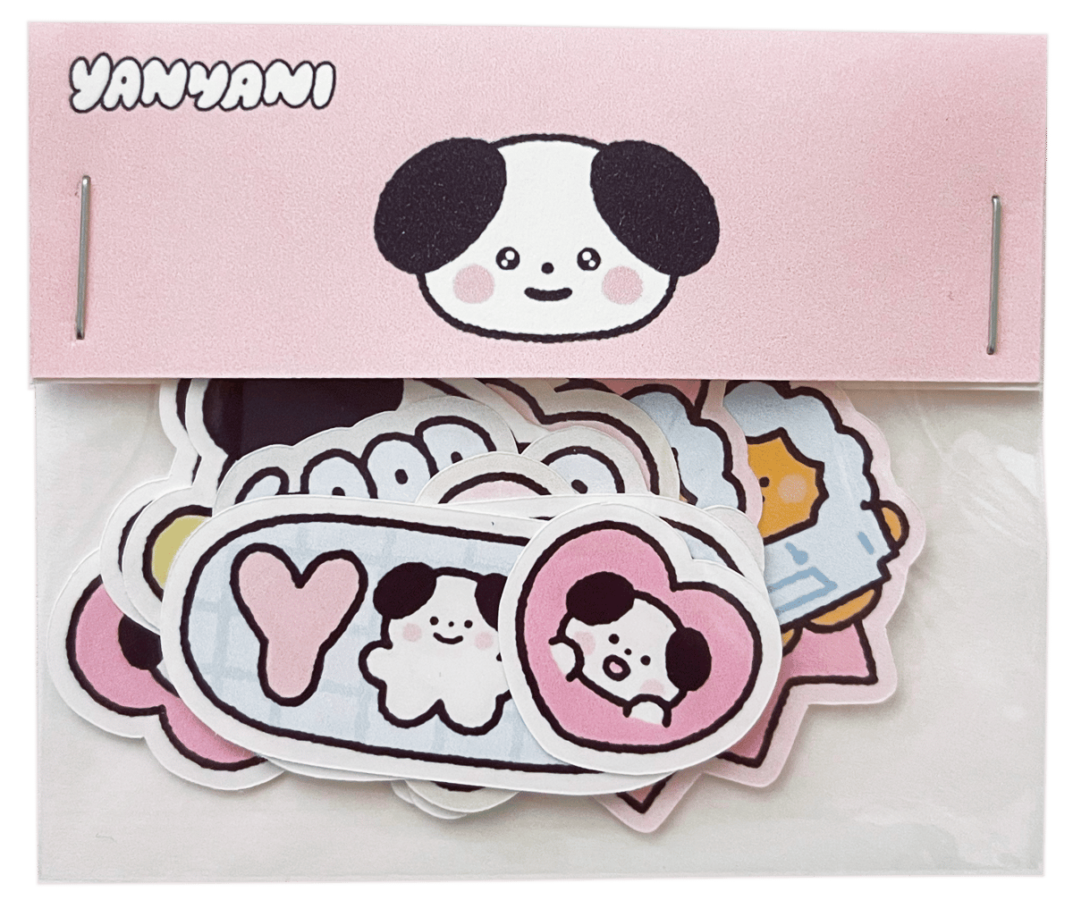 GOOD PUPPY STICKER PACK | YANYANI