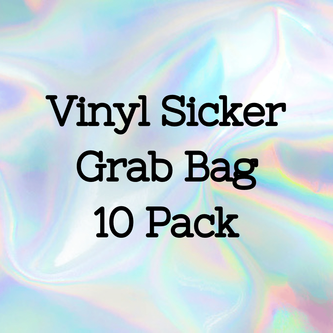 Vinyl Sticker Grab Bag 5 & 10 Pack | Fantasy Fox Creations