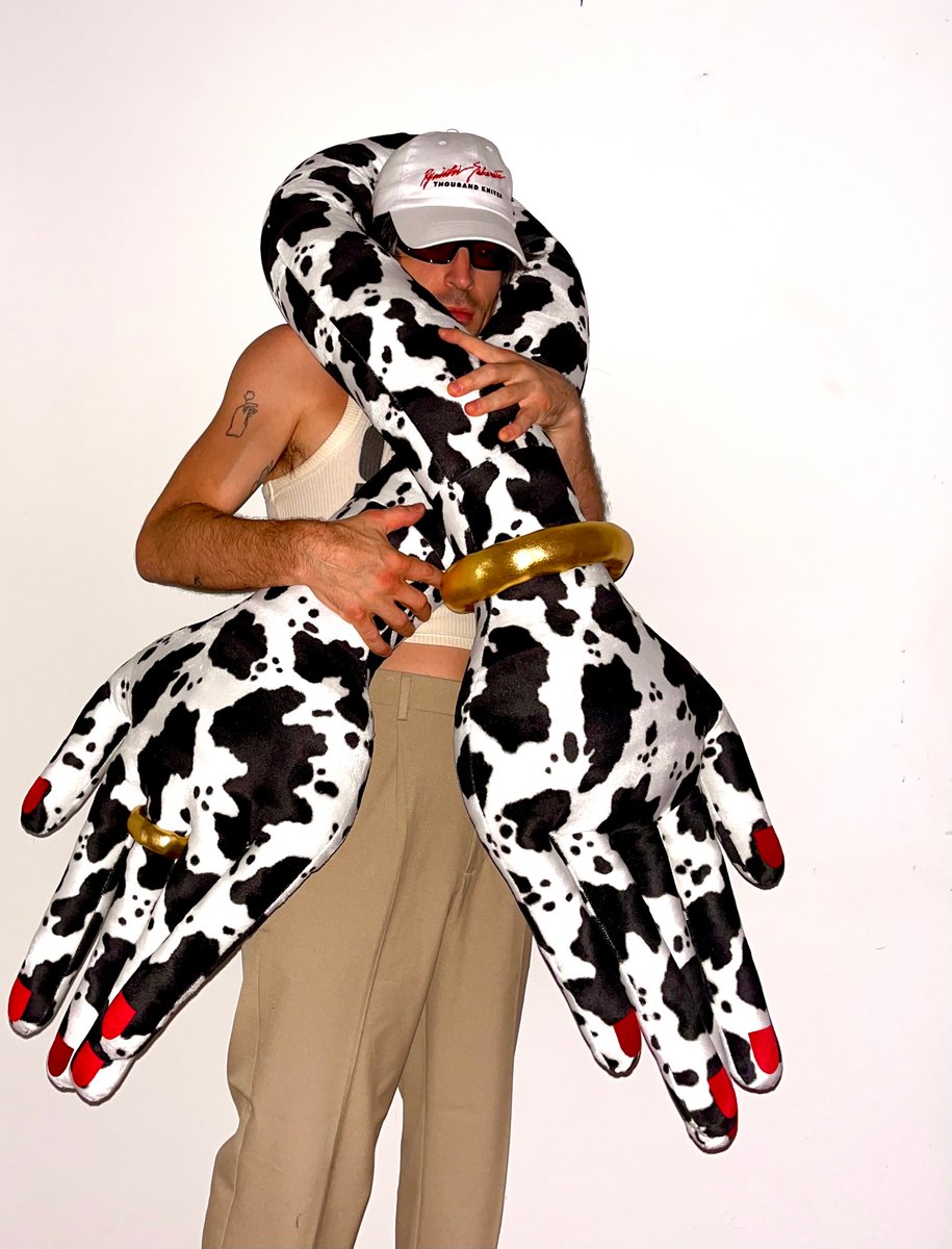 BLACK & WHITE COW | Haus of Hands