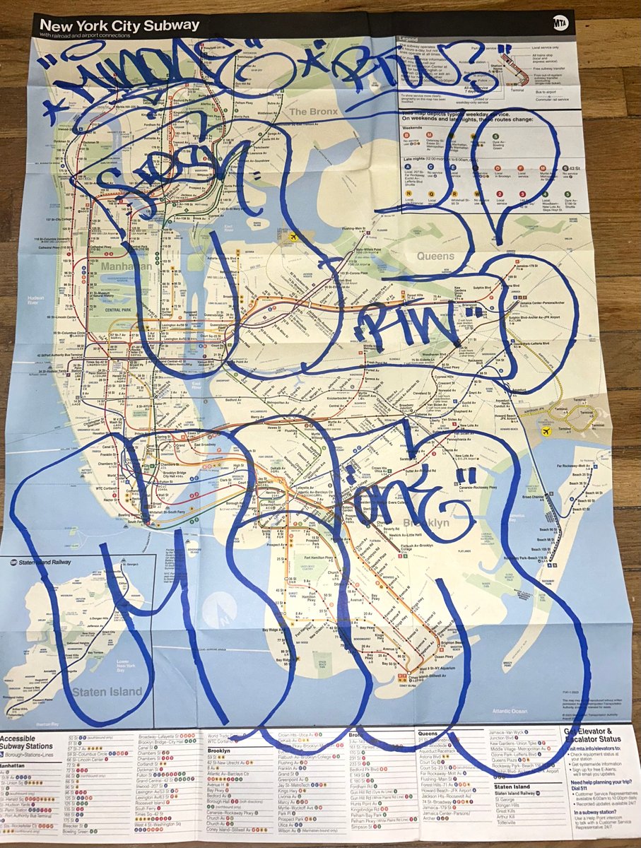 NE x MIN Subway Map | MinOne RTW