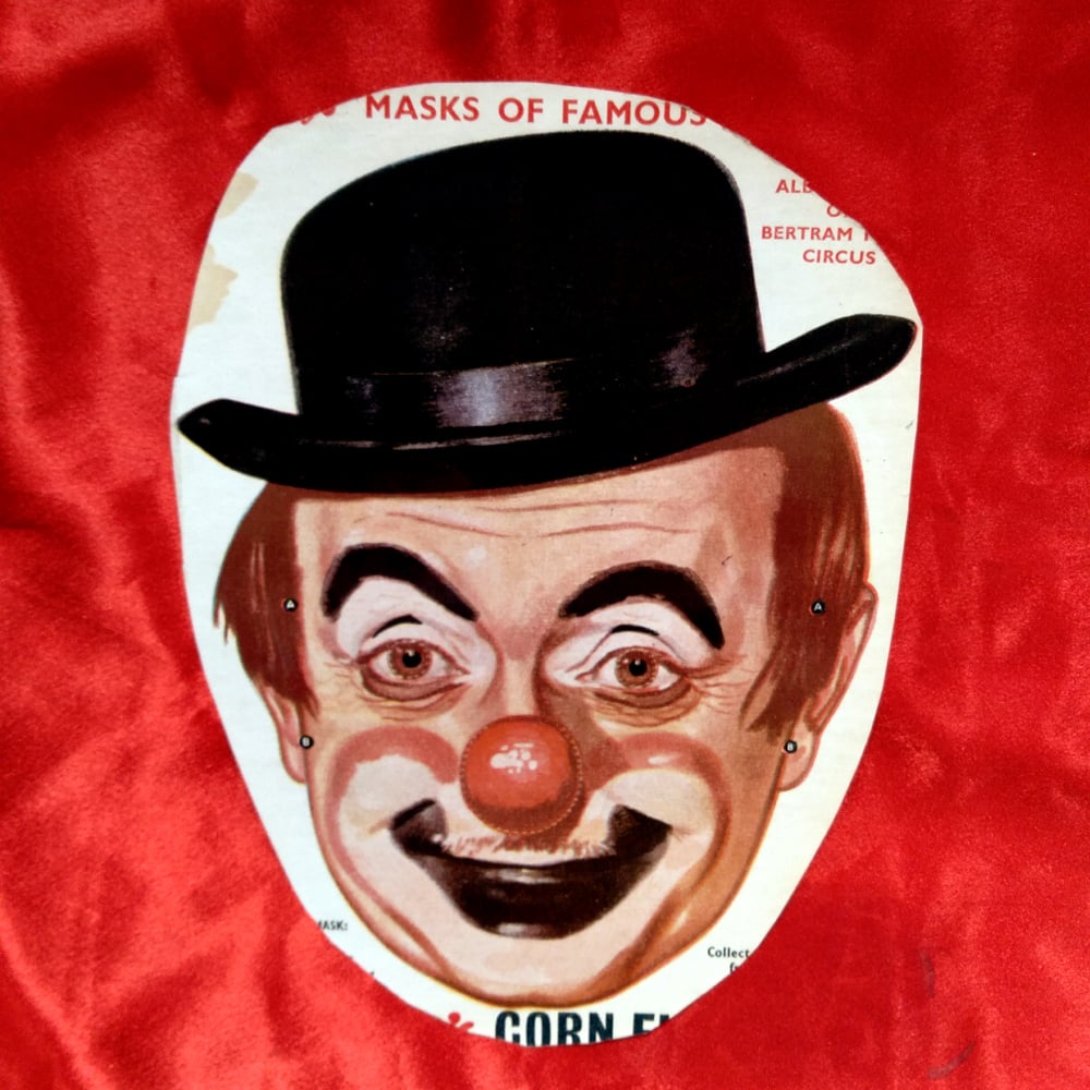 Alby Austin (Bertram Mills Circus) - Kelloggs Corn Flakes Masks Famous ...