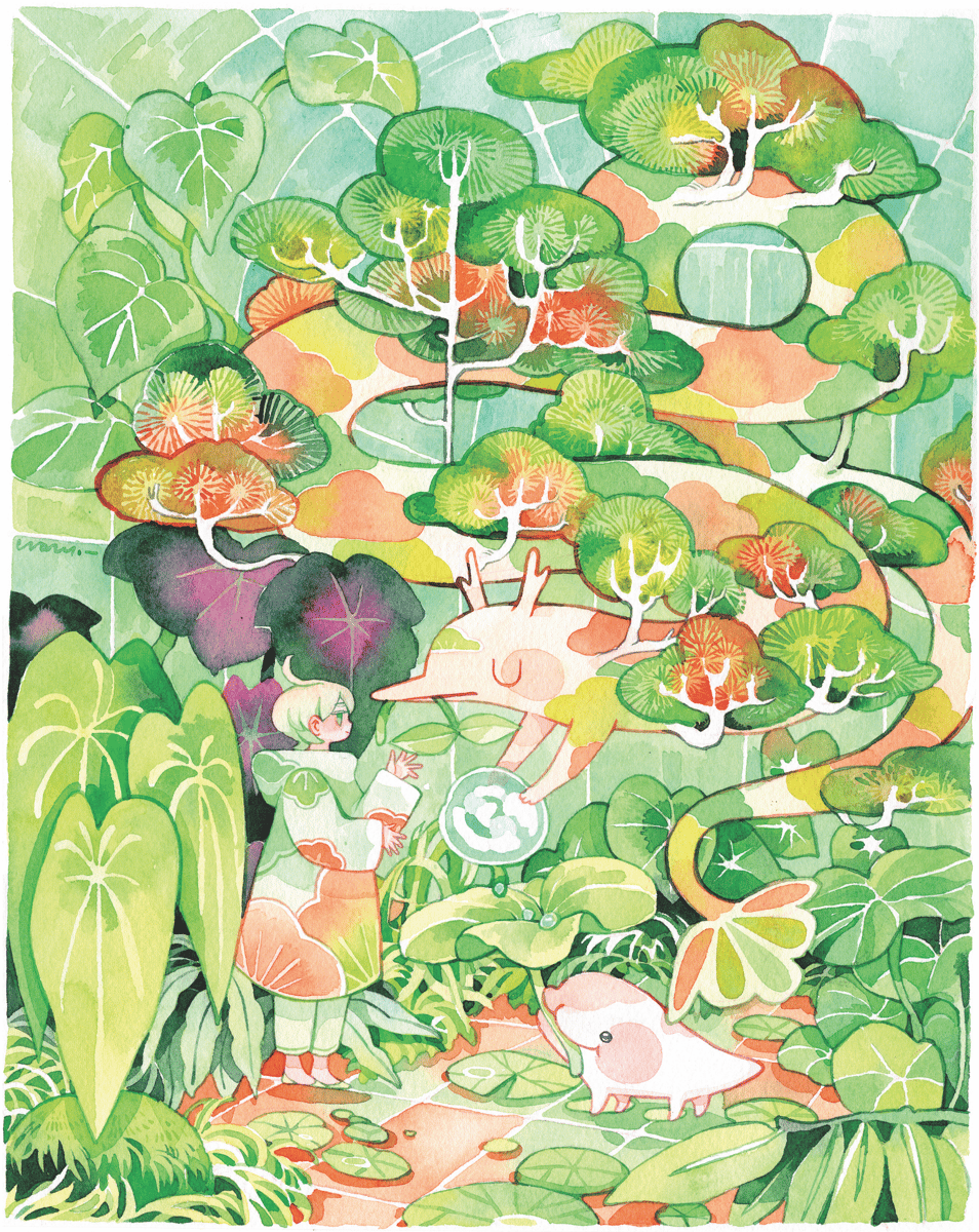 Pine Dragon Print | koyamori