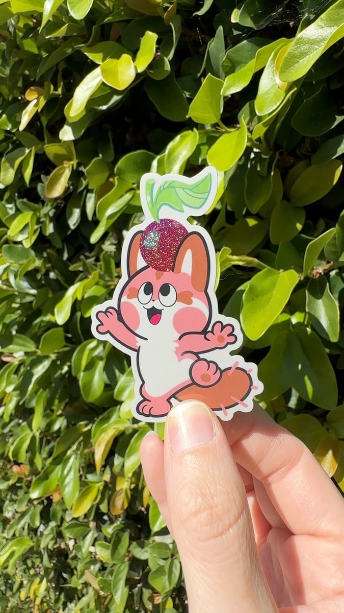 Cherry Chippy (Sticker) | Becky & Frank
