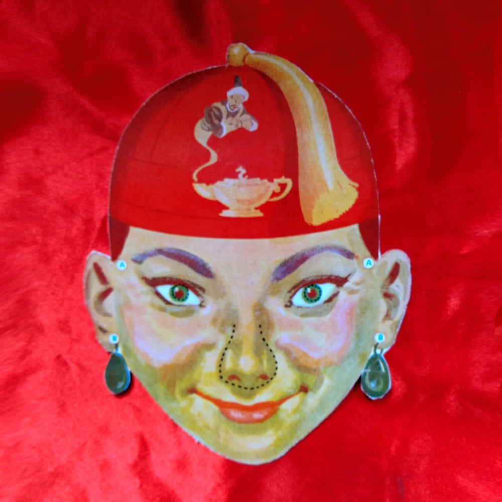 Alladin - Kelloggs Corn Flakes Pantomime mask (1955) - cutout (UK ...