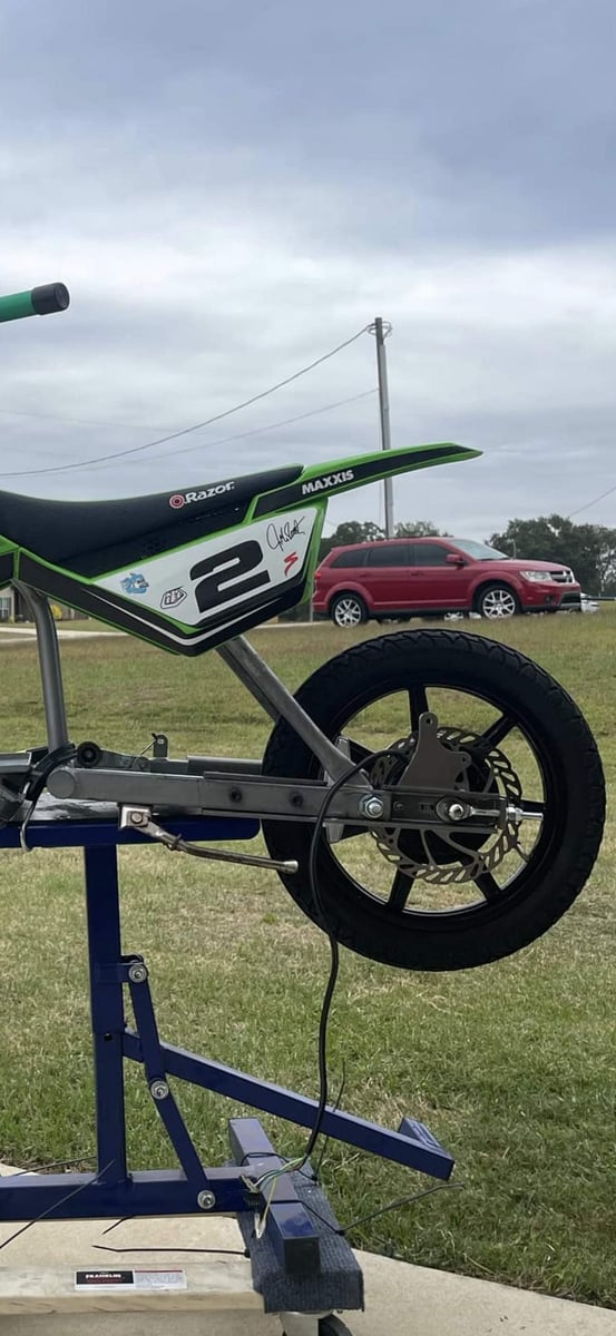 Razor MX350 Swing Arm Extensions | Electric Velocity