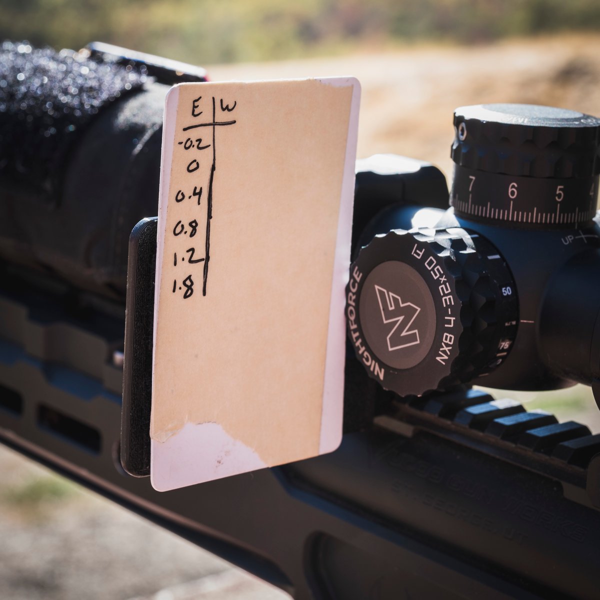 Magnetic DOPE Card | Ronin