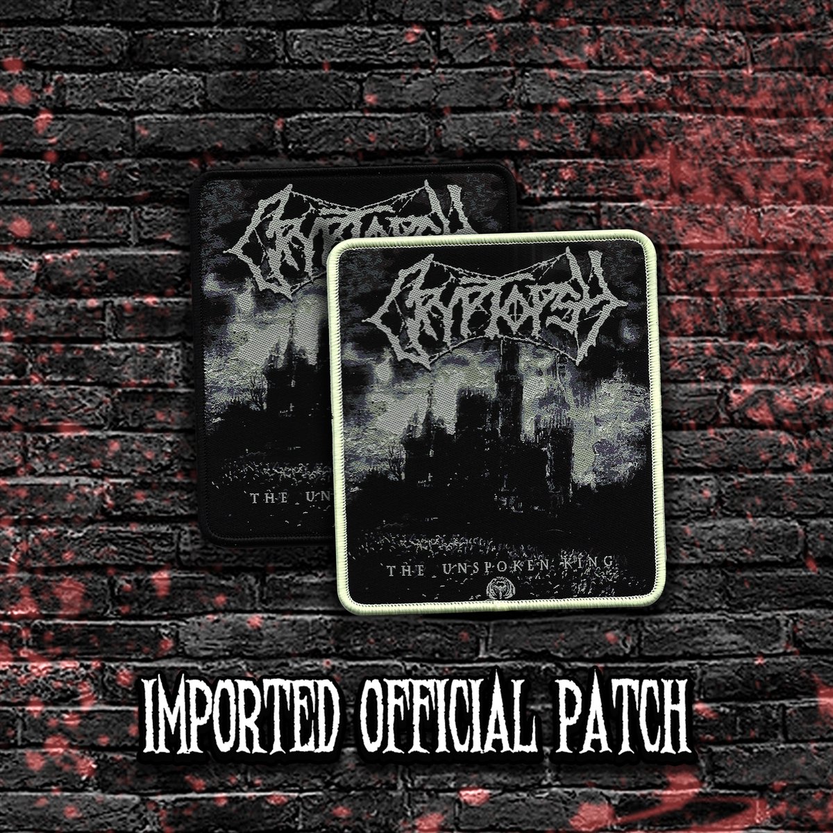 Cryptopsy - "The Unspoken King" Official Patch | Altars of Patches