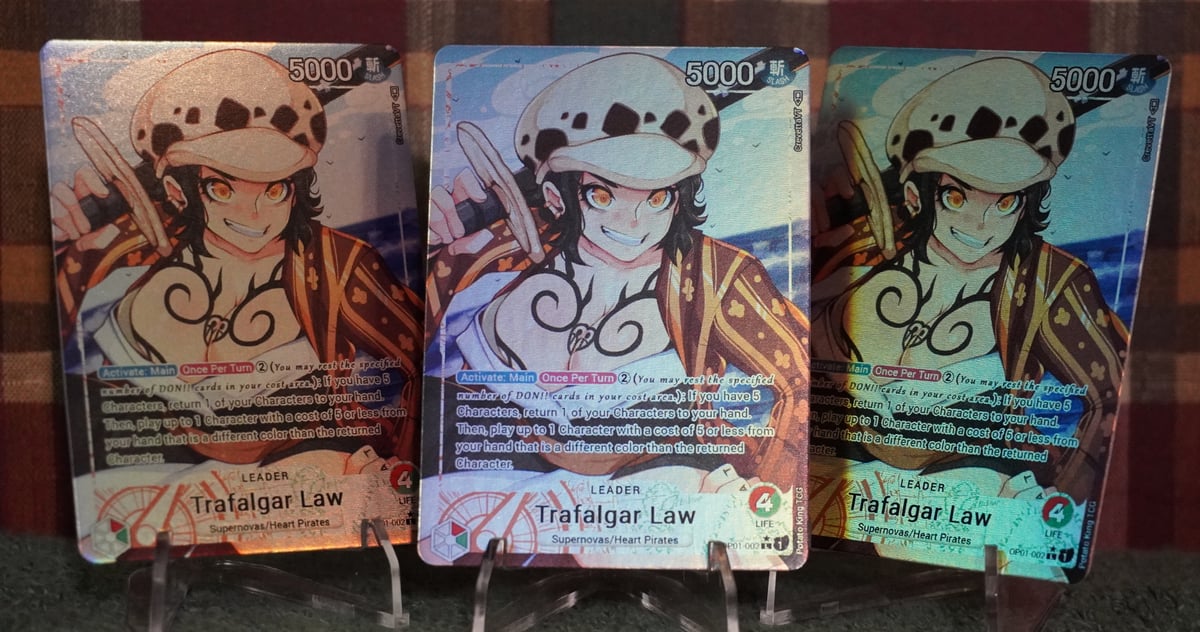 OP01 Trafalgar Law, Leader card - by CrevettaVT | PotatoKingTCG