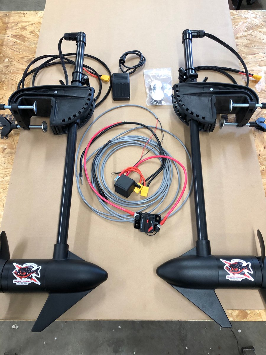 60lb Minn Kota DD boat brake system | Frantic Fishing Products