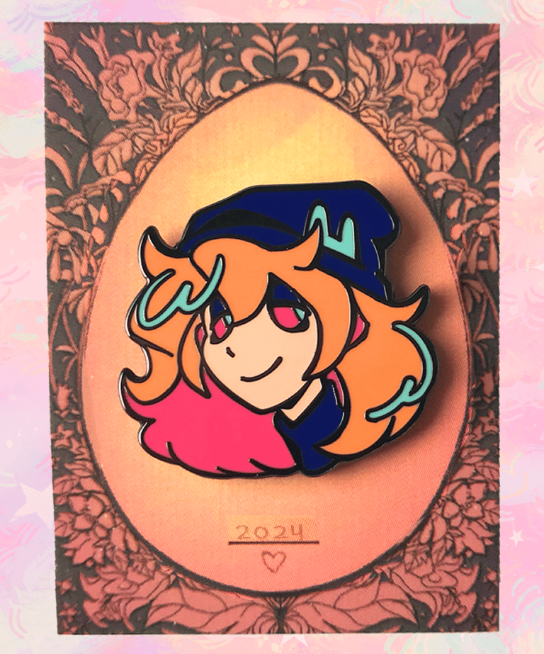 DeathSitter First Edition Character Pin- Felix | DeathSitter Shop