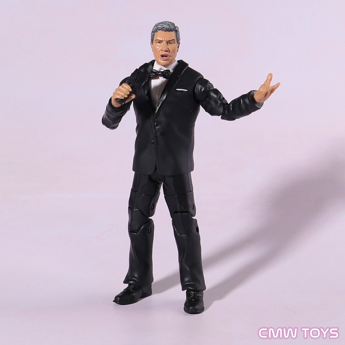 Mattel Elite Michael Buffer WCW Custom | CMW TOYS