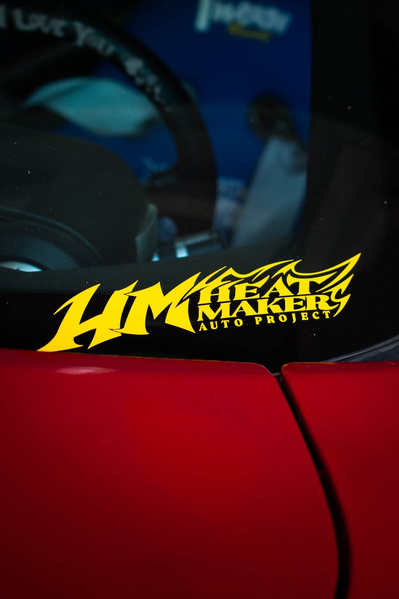 HM Blaze Sticker | Heat Maker