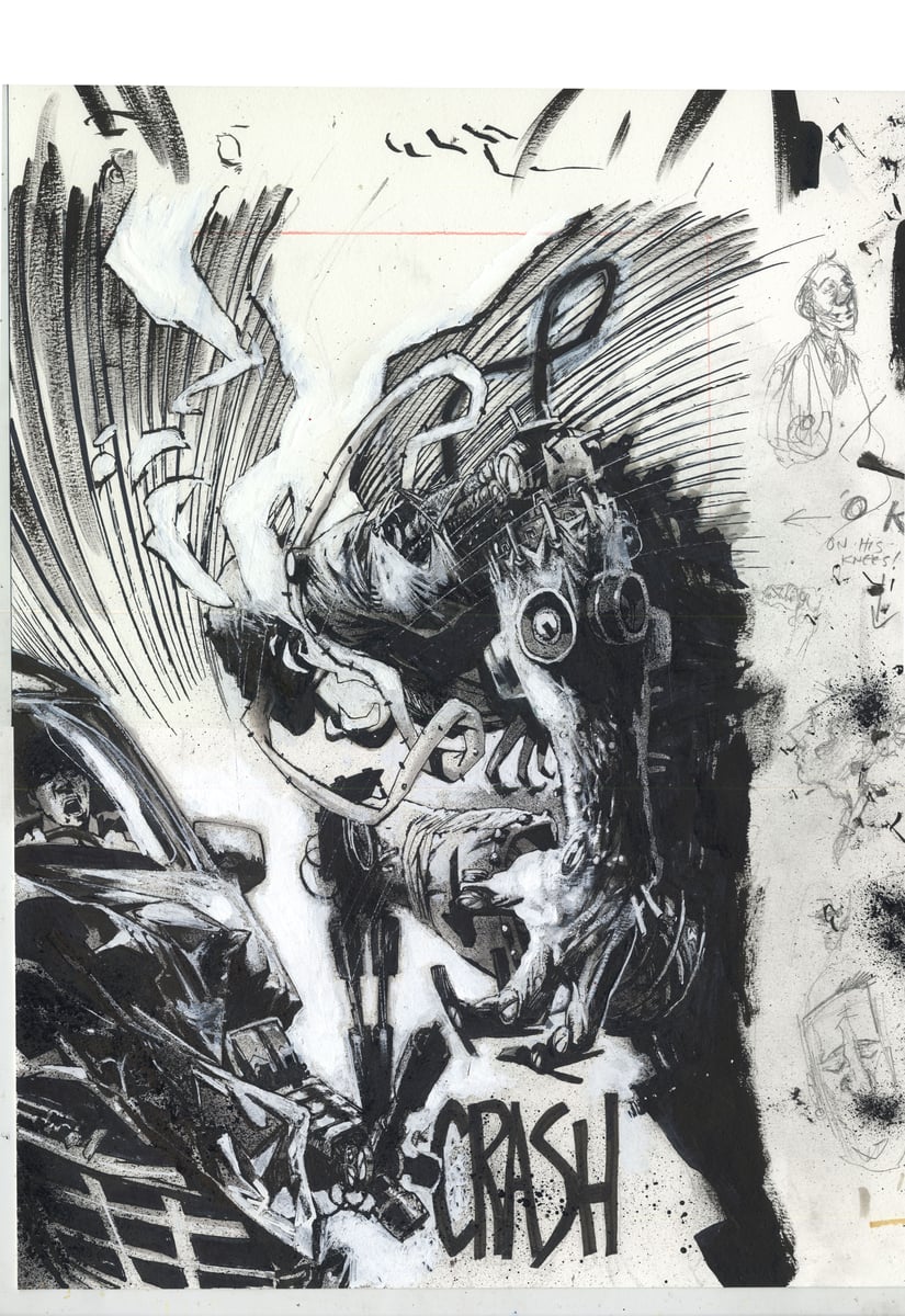 Spawn original art, issue 289 page 1 | StudioJSA