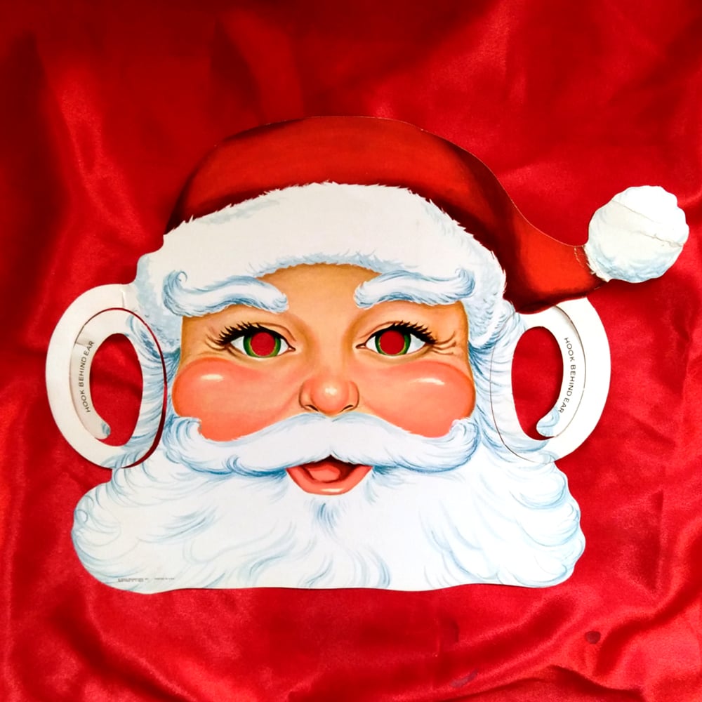 Saint Nicholas - Santa Claus Christmas mask (1950s) | Phony Face
