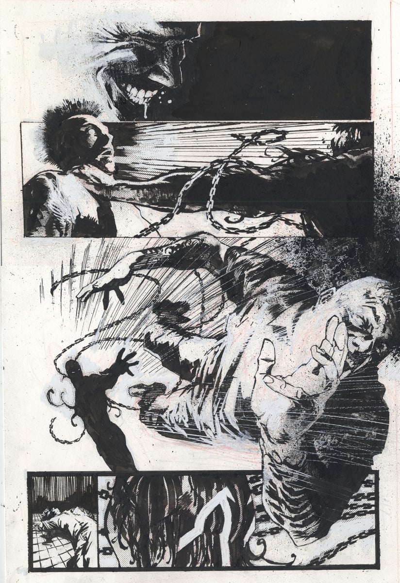 Spawn Original Art Issue 286 Page 5 Studiojsa