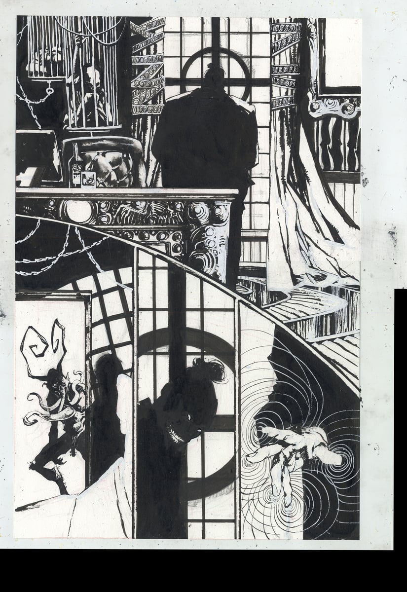 Spawn original art, issue 290 page 5 | StudioJSA