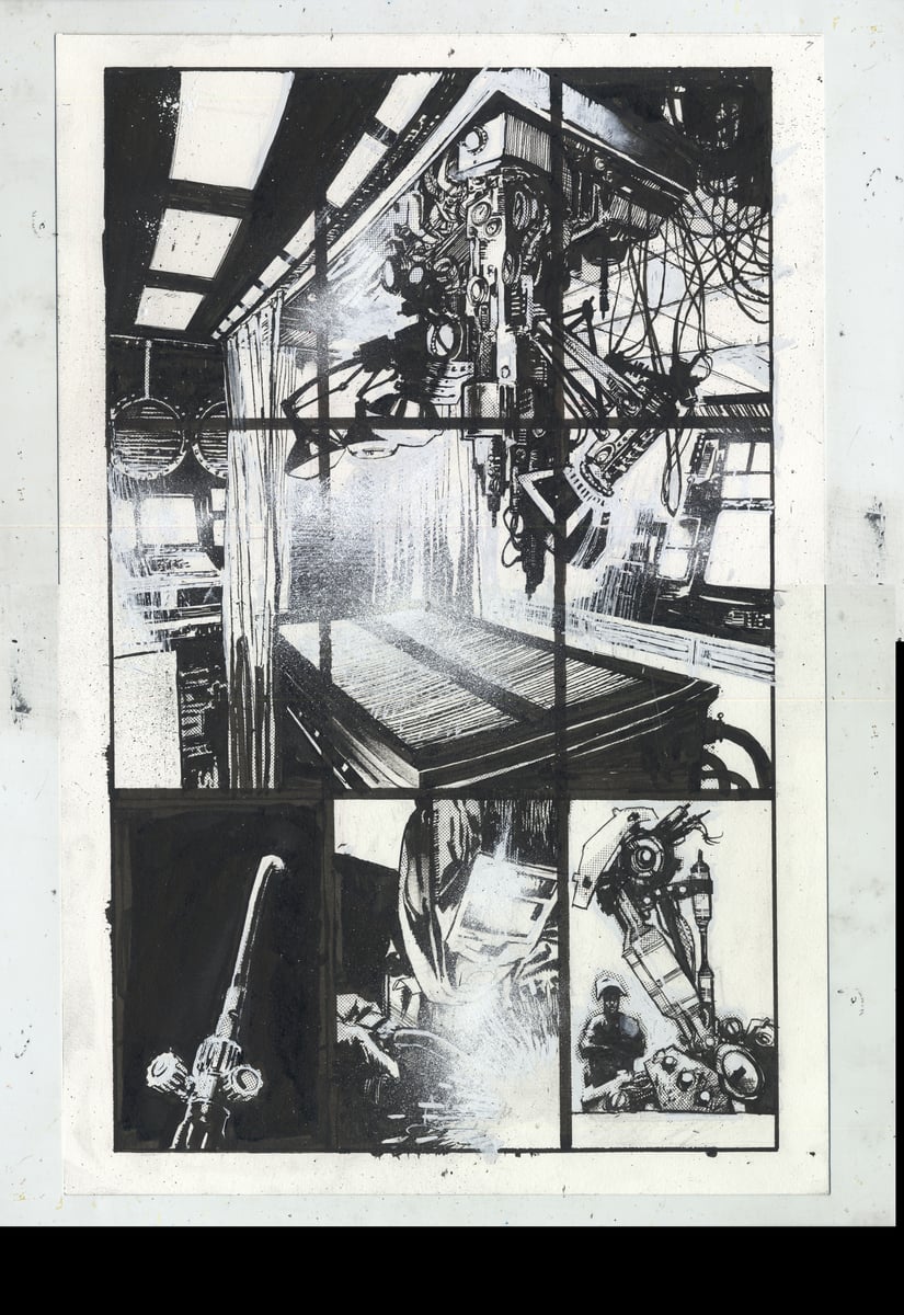 Spawn original art, issue 289 page 7 | StudioJSA