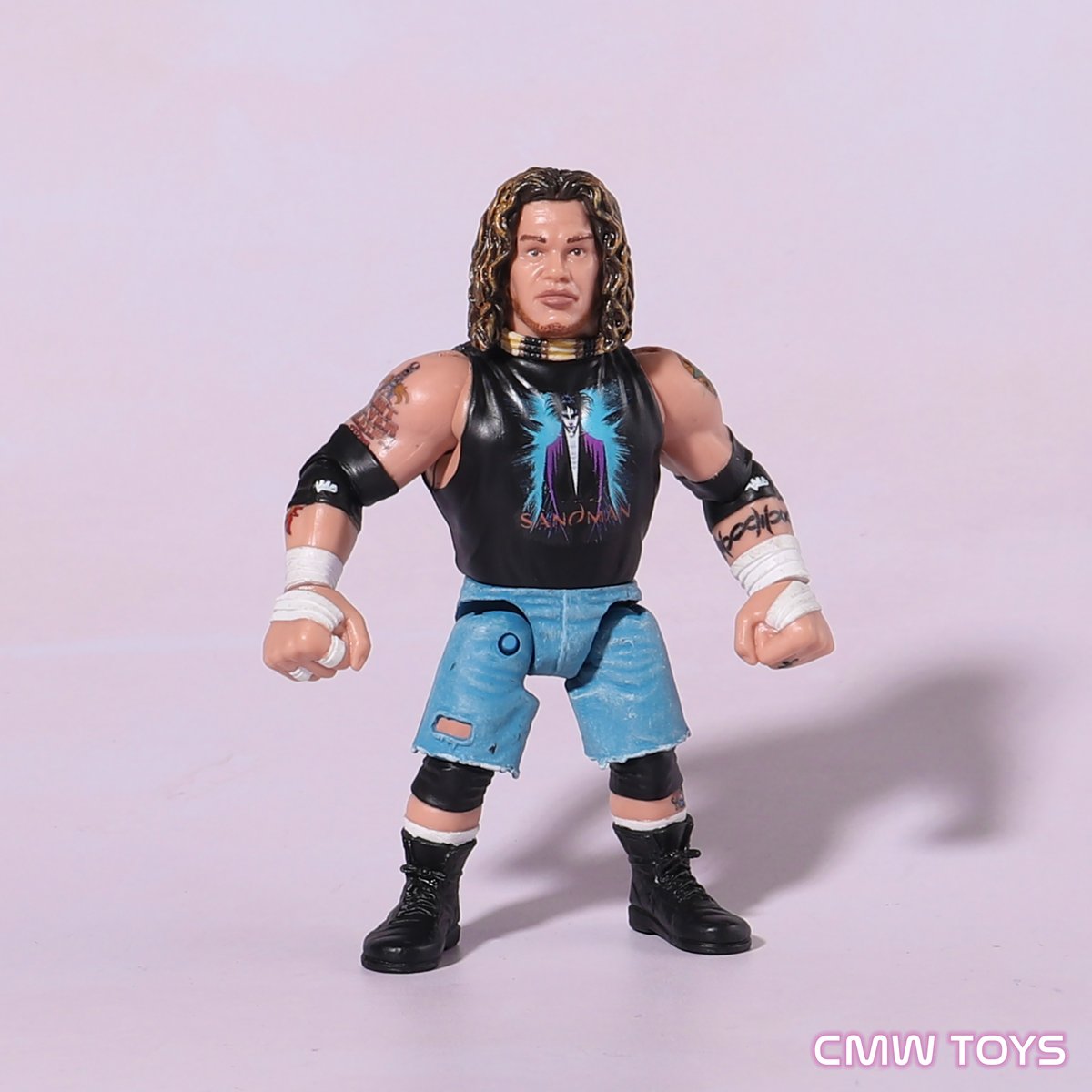 Retro WCW "Sandman" Raven figure | CMW TOYS