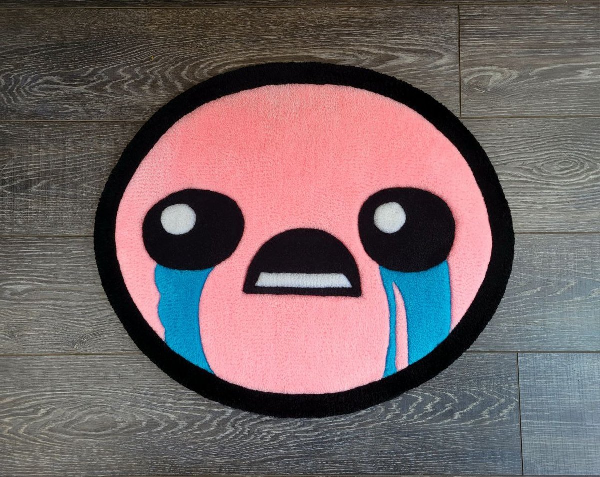 Crying Binding of Isaac Rug | Pure Tuft