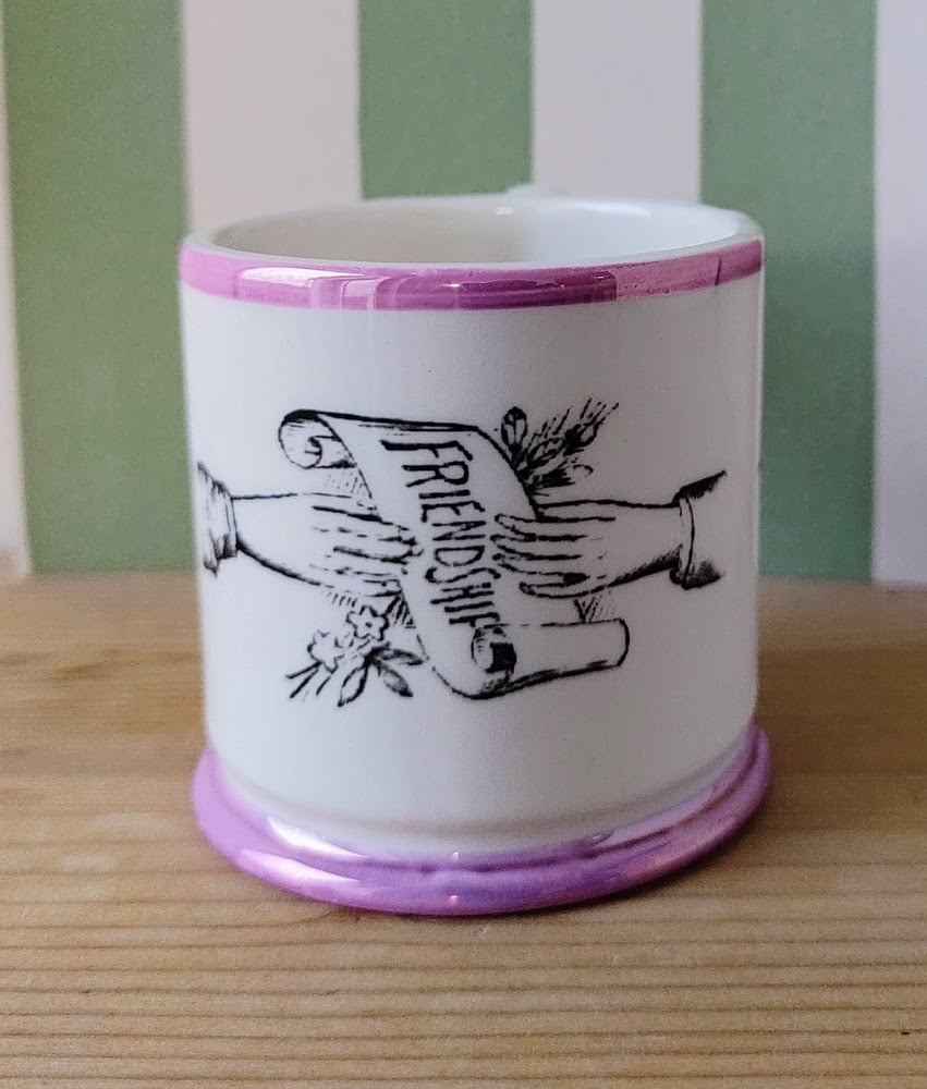 Friendship cup | Sussexlustreware