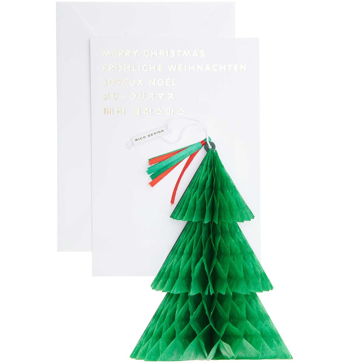 Christmas Tree Card | The Crafty Squirrel