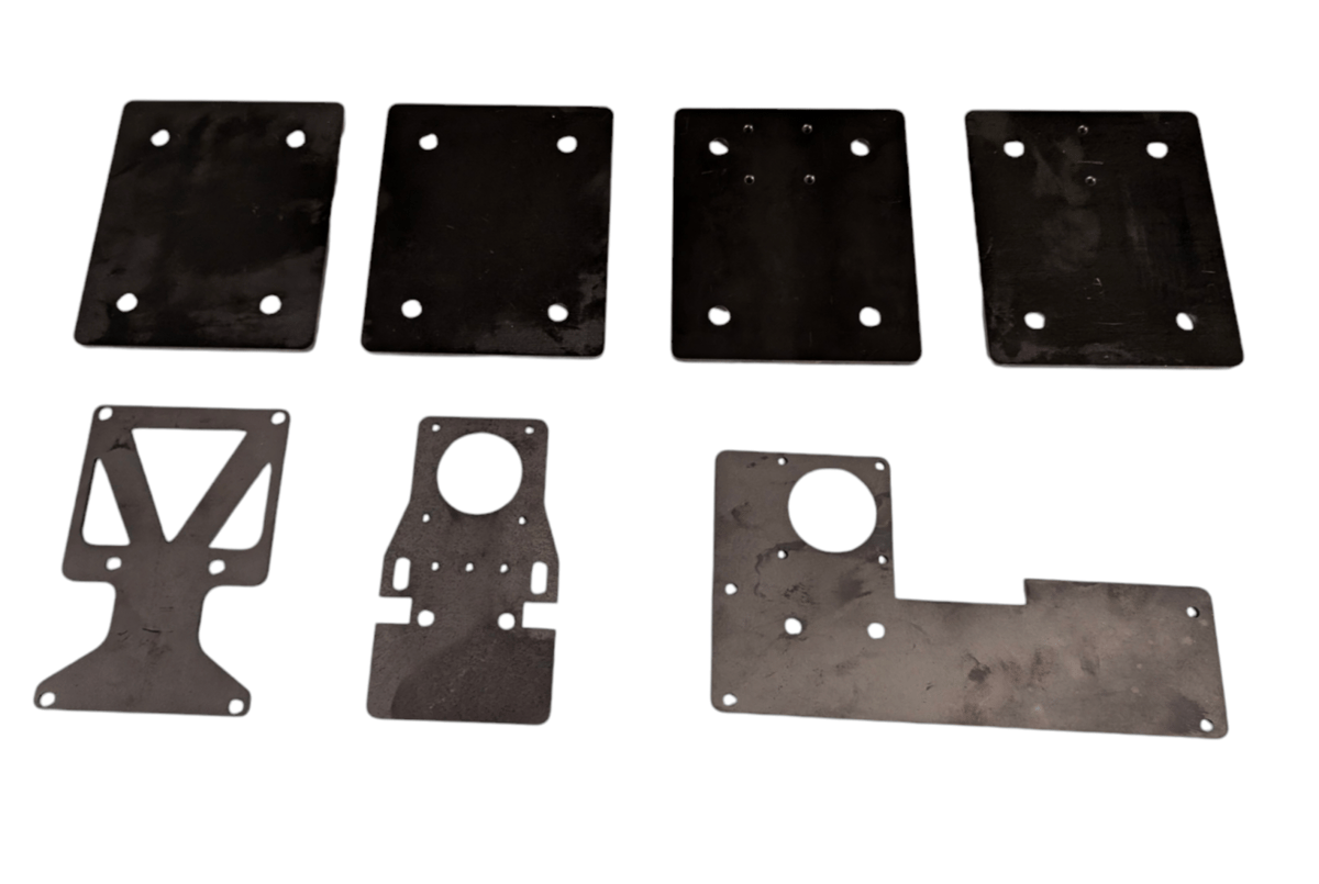 Pre Cut Plates for Gen 2.0 CNC Machine | JD's Garage LLC