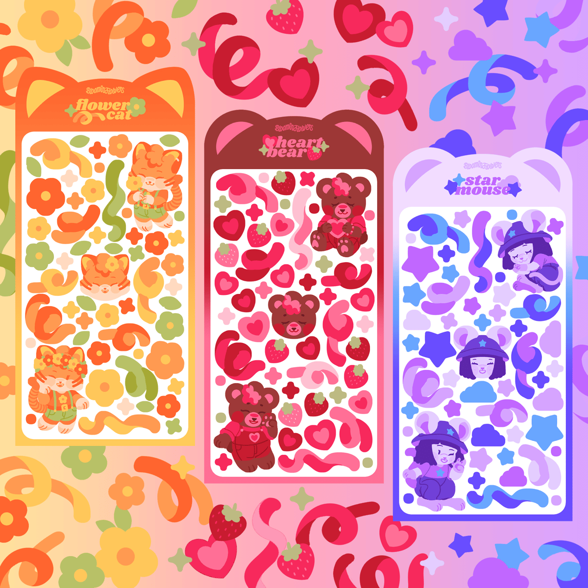 Sticker Sheets | Bloomin Flowers