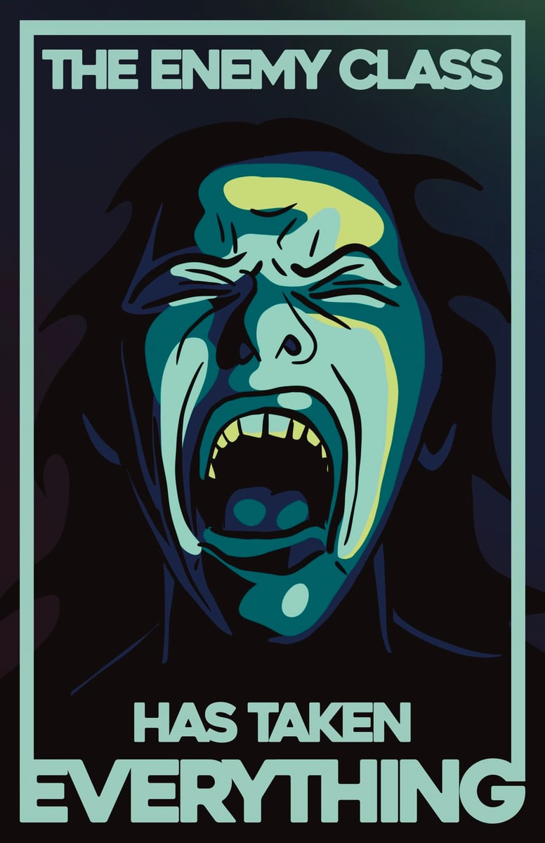 'Enemy Class' Sticker | jaylesoleil