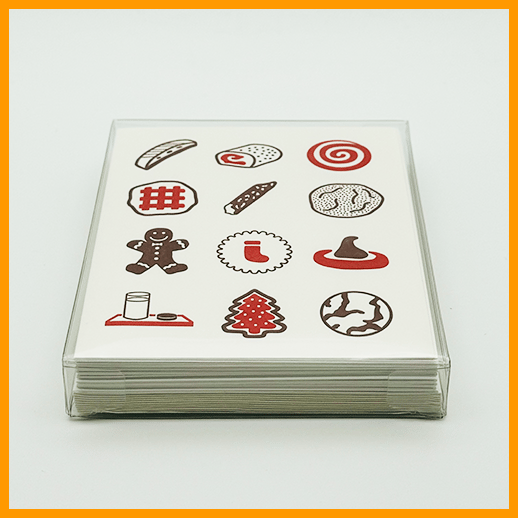 THE 12 COOKIES OF CHRISTMAS - BOX SET / DrewCards