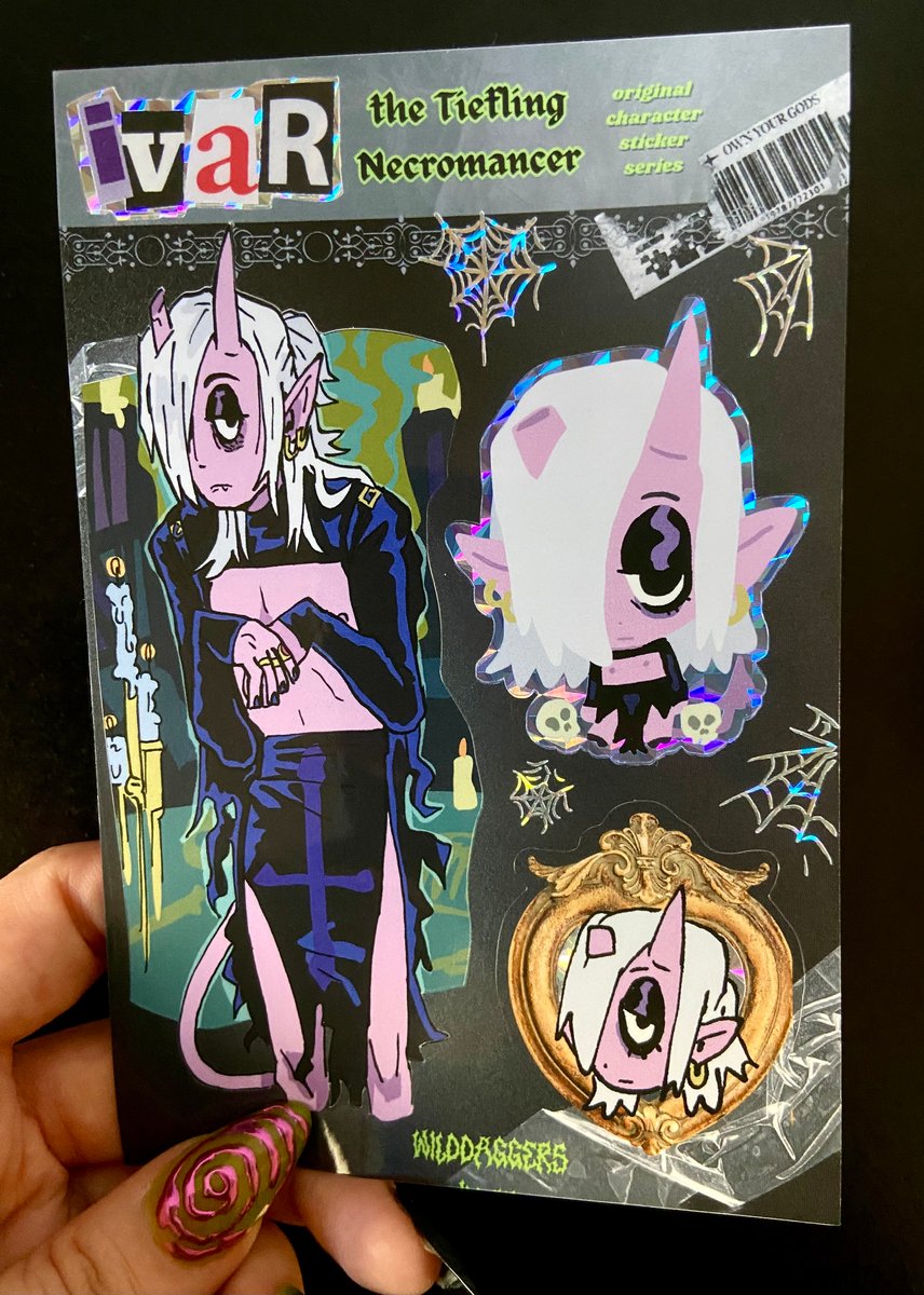 Ivar (OC) Sticker Sheet | wilddaggers