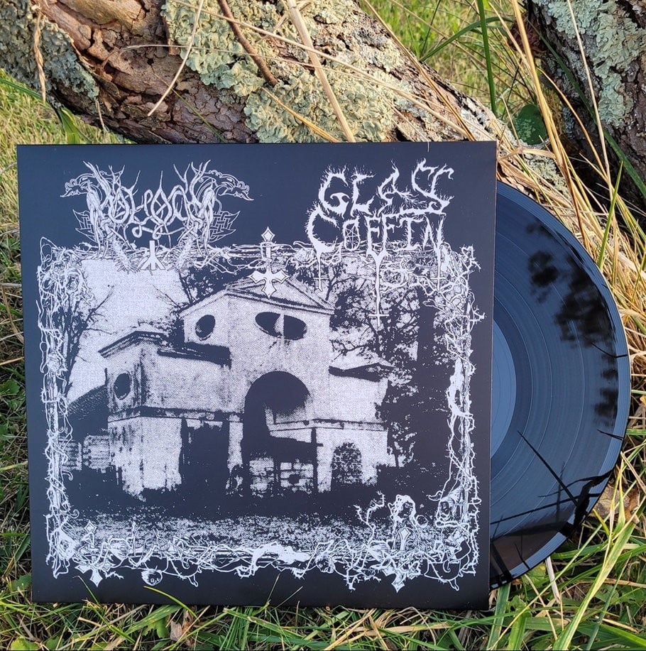 Funeral Moon Records — Glass Coffin/Moloch Split LP (Husk Records)