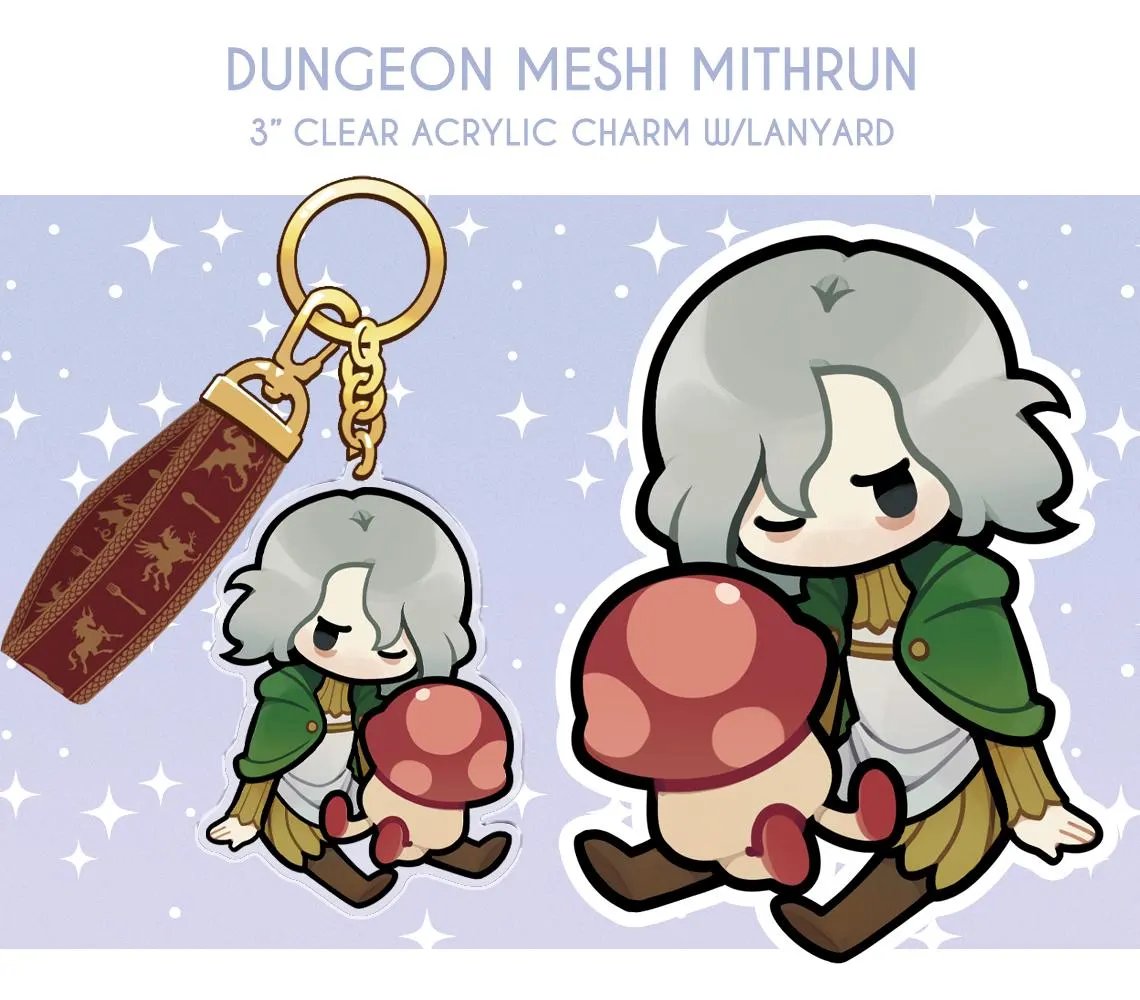 Dungeon Meshi Mithrun Charm | Unicorn and Dragon Productions