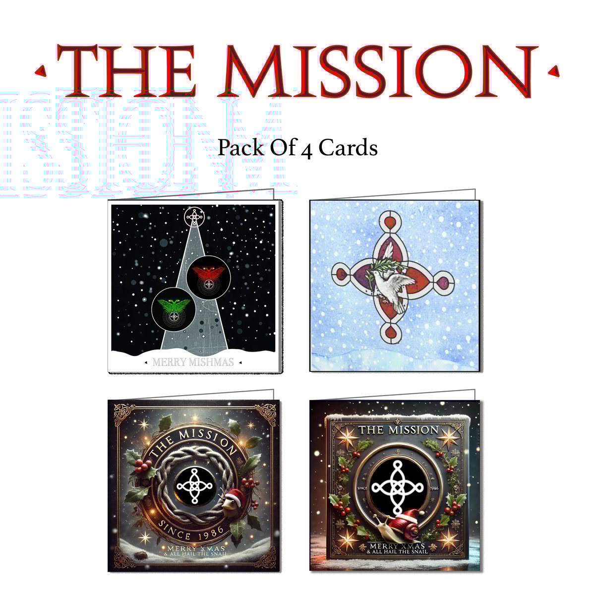 Mission Christmas Cards - Set of 4 | The Mission
