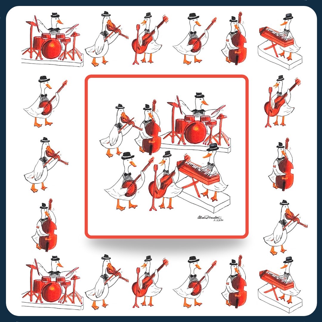 Duck Band Stickers | Cozy By Aliana