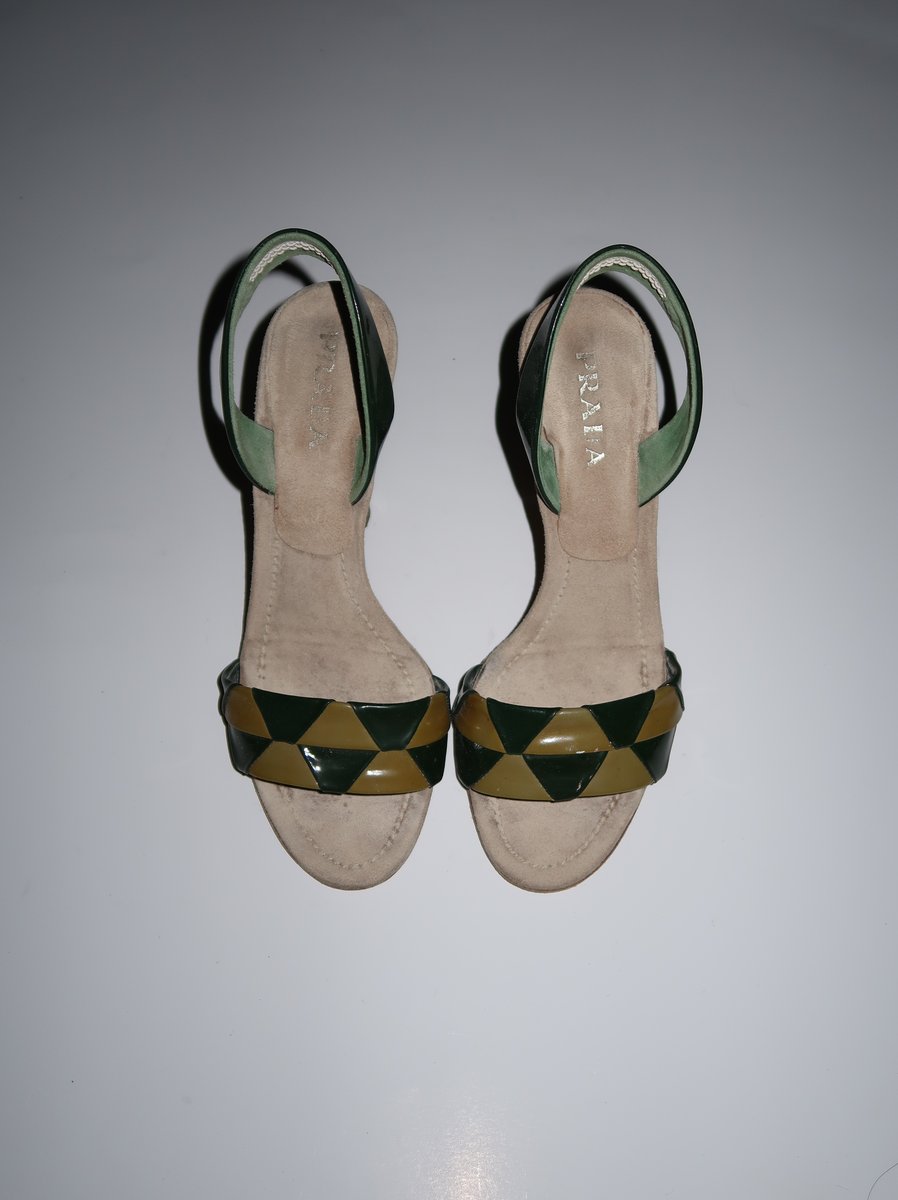 Prada Green Heels - EU37 | G.IRL Co