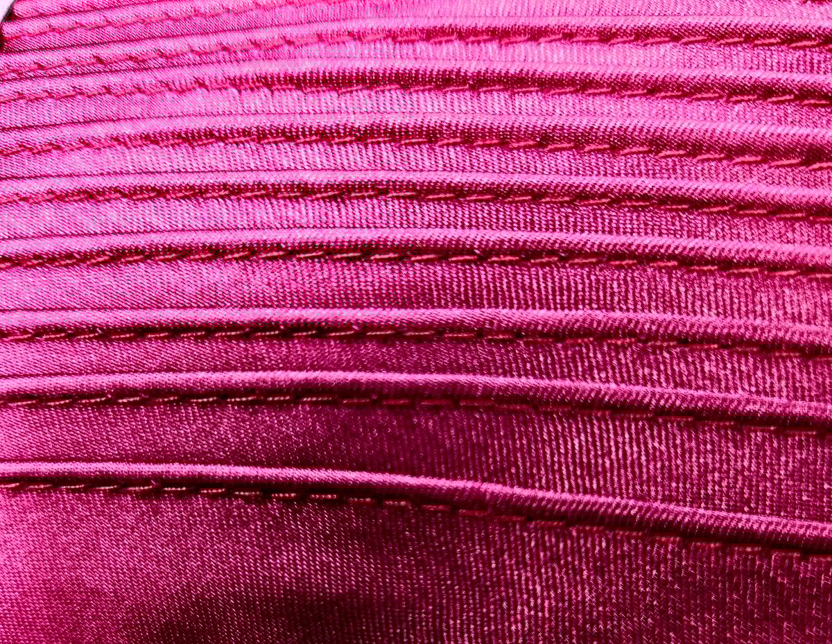 Wine Satin Mini Piping (2.25m) | Aussie Heirlooms Mini Piping