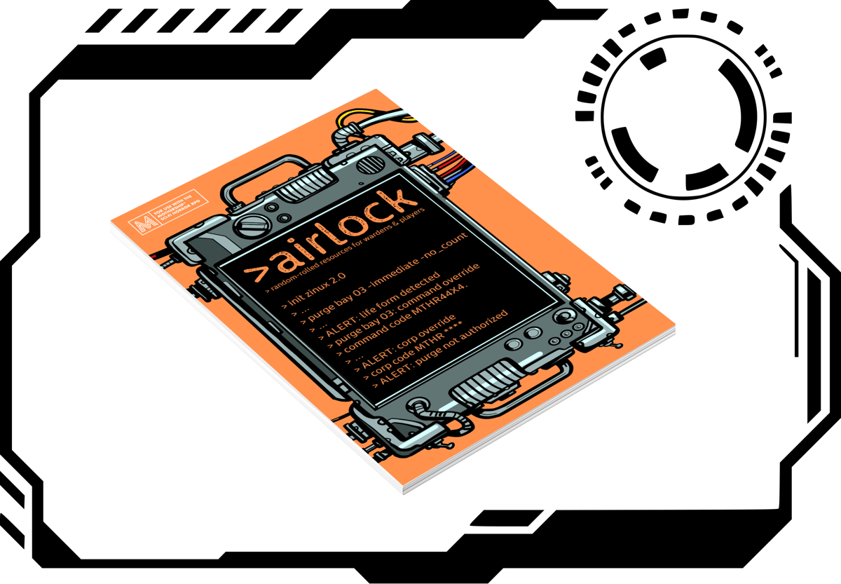 airlock 002 Zine | The Tabletop Engineer