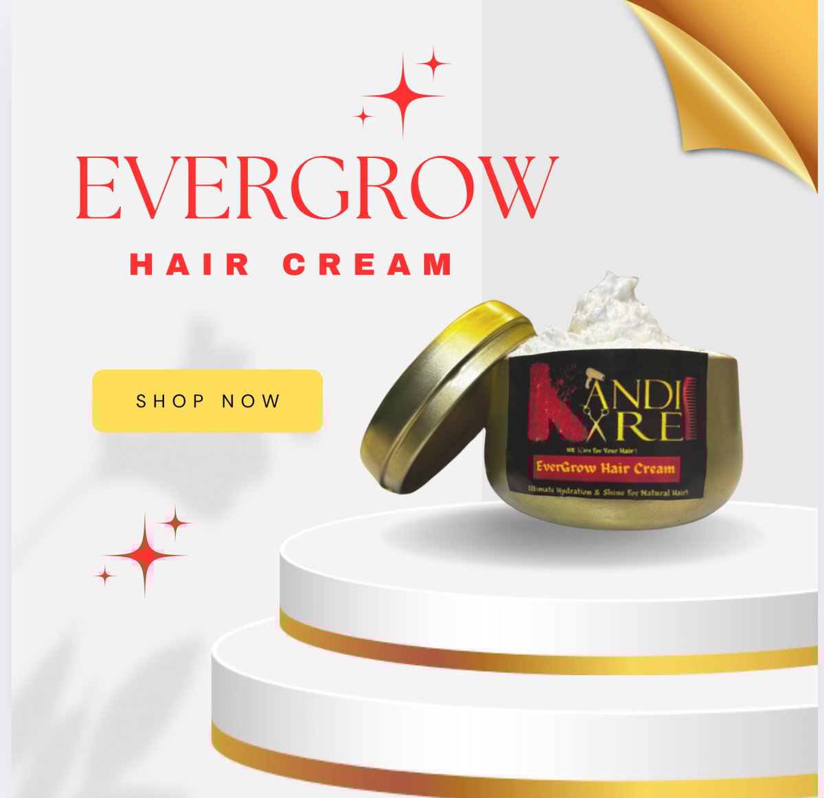 EverGrow Hair Cream | KANDIKARE WE KARE FOR YOUR HAIR!!!!
