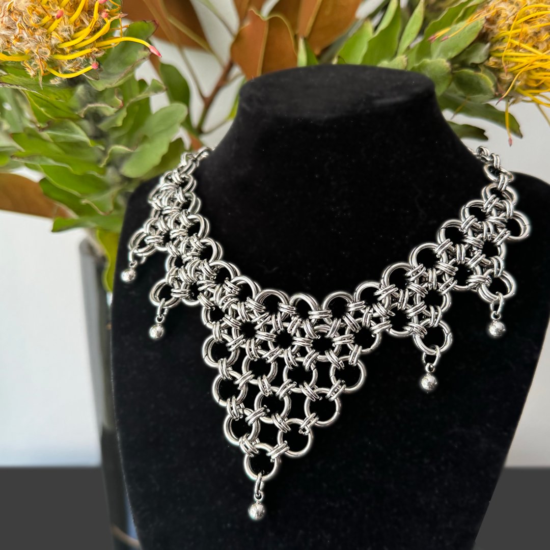 Japanese Weave necklace | Tainted Press