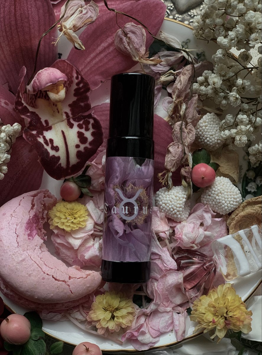 Taurus Perfume (Rose, Benzoin, Magnolia, Vanilla) | Black Earth Botanica