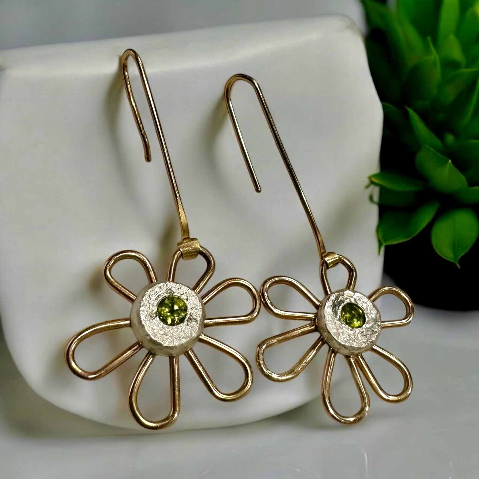 Verdant Bloom Earrings Jenny Lynn s Boutique LLC