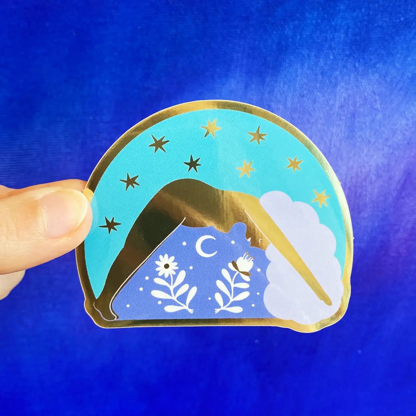 Sky Goddess Sticker / lisajunius
