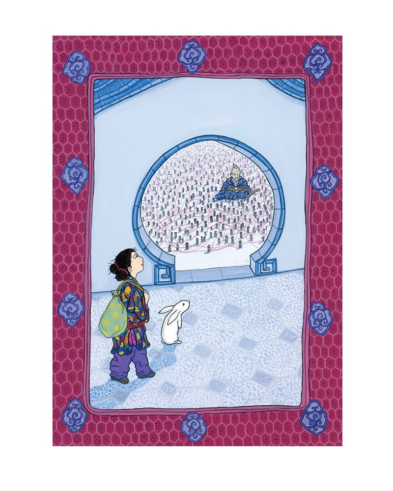 Minli and the Moon Gate Print | Grace Lin Shoppe