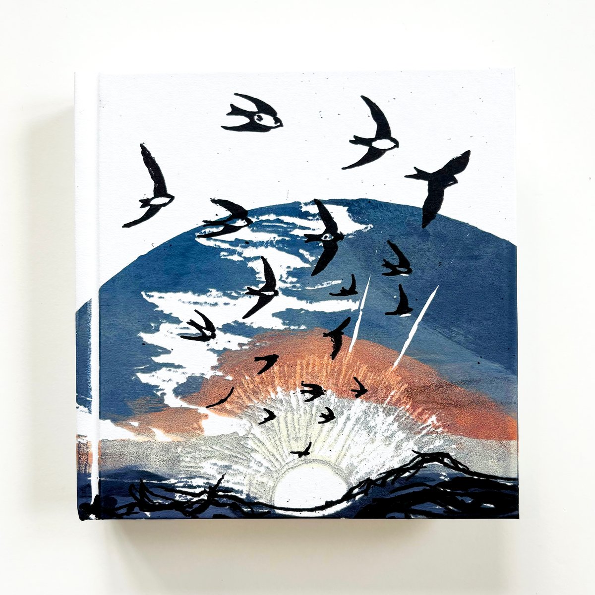 Swift sunset notebook | Tushka